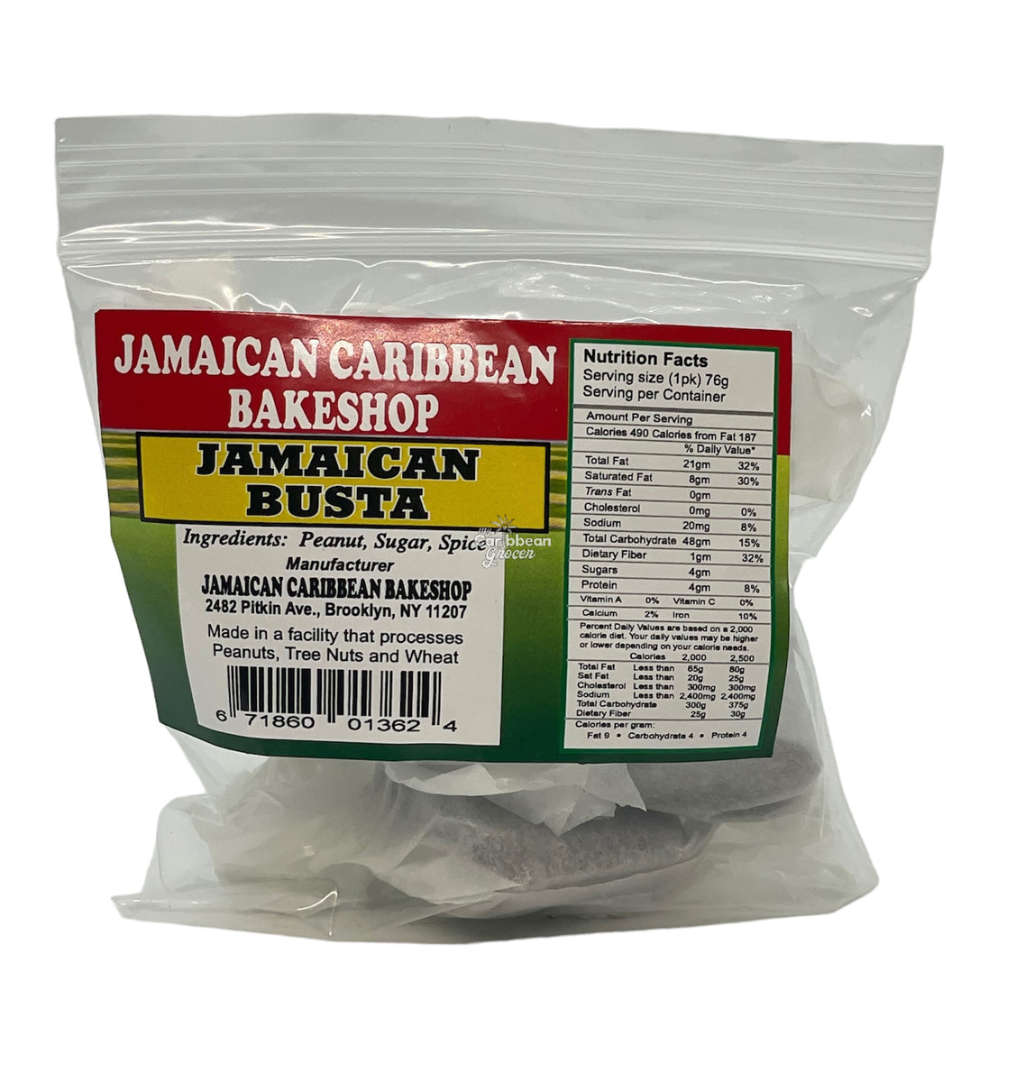 Jamaican Busta (Stagga Back), 3 oz: $2.25 | My Caribbean Grocer