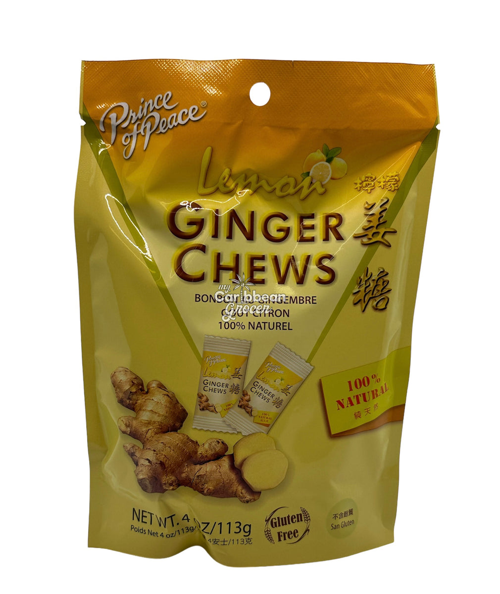 Prince of Peace Original Ginger Chews, 4 oz: $2.99 | My Caribbean Grocer