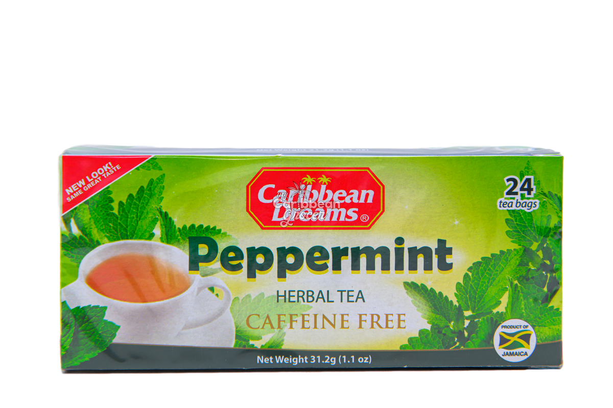 Caribbean Dreams Peppermint Herbal Tea, 1.1 oz: $2.97 | My Caribbean Grocer