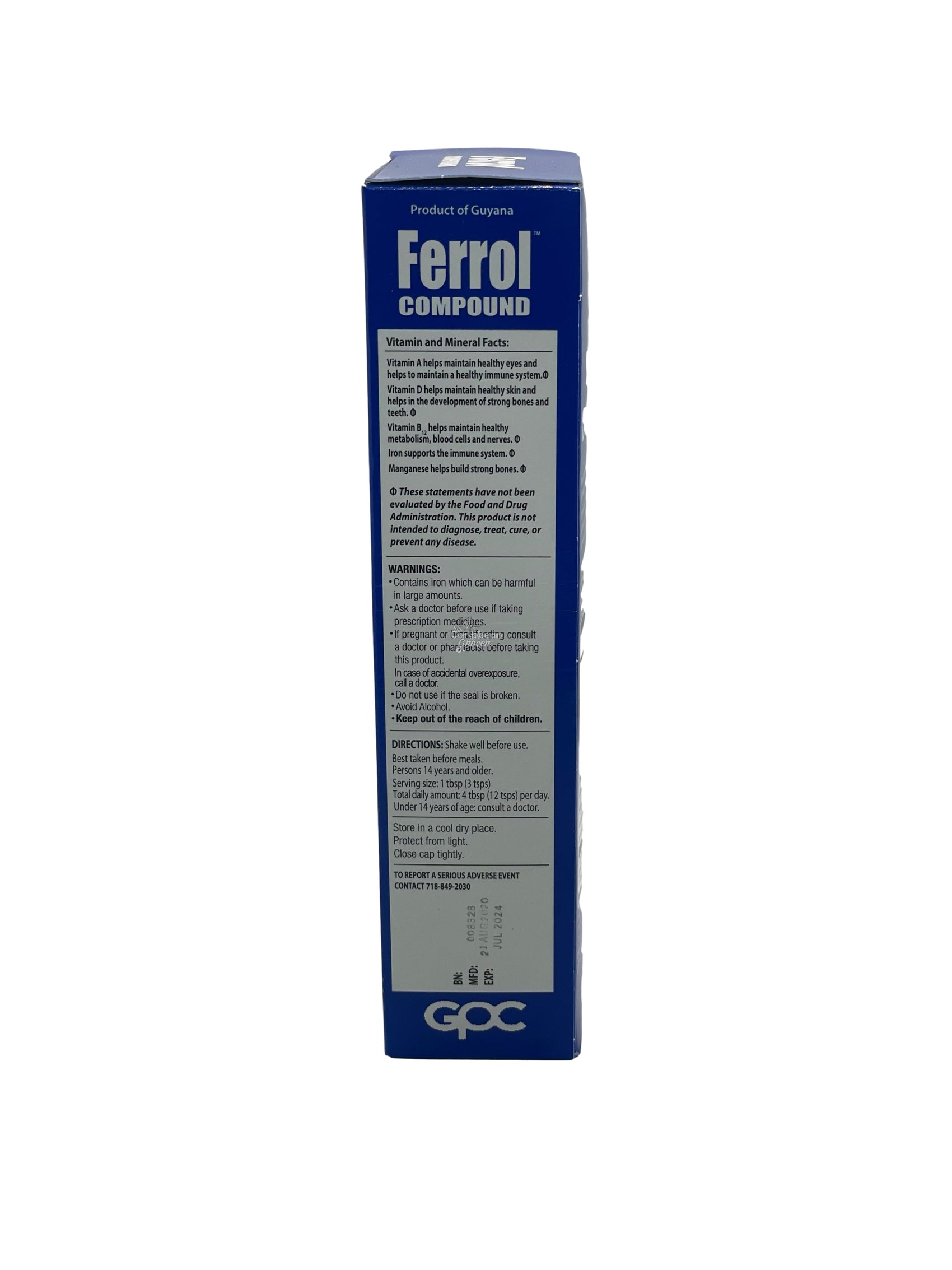 Ferrol Compound, 6.76 fl oz: $6.75 | My Caribbean Grocer
