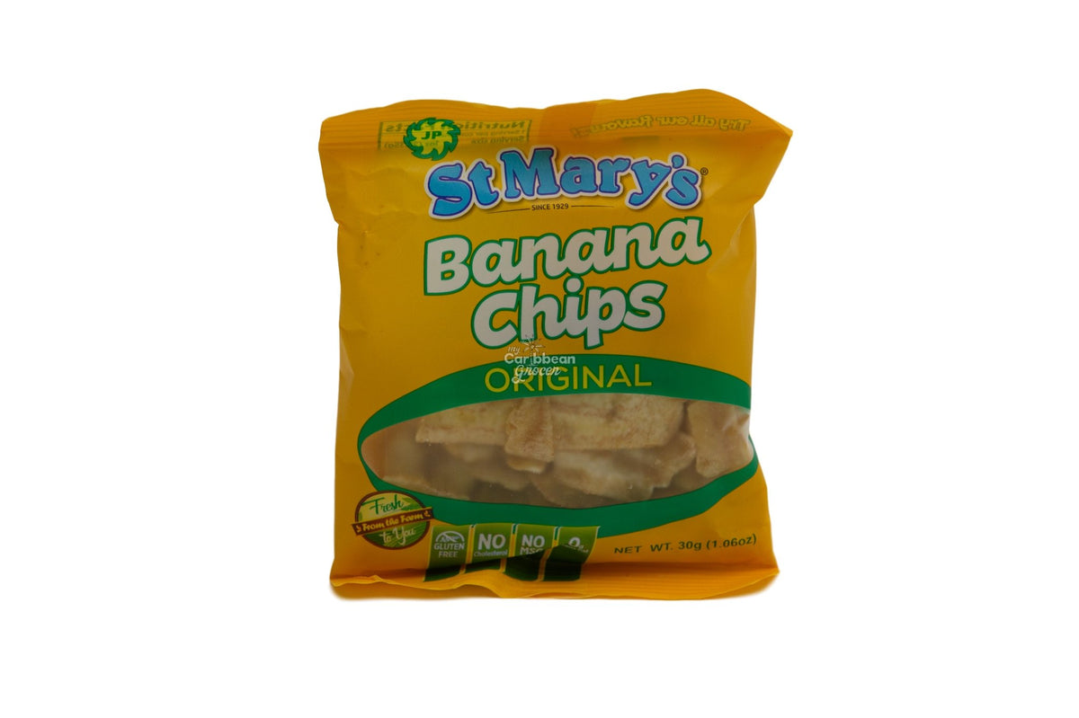 St. Mary's Banana Chips, 1 oz: $0.77 | My Caribbean Grocer